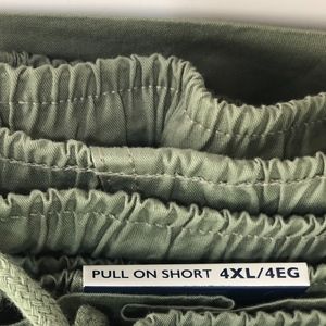 Basic Editions | Shorts | New Pull On Shorts Big Mens 7inseam Green 4xl ...